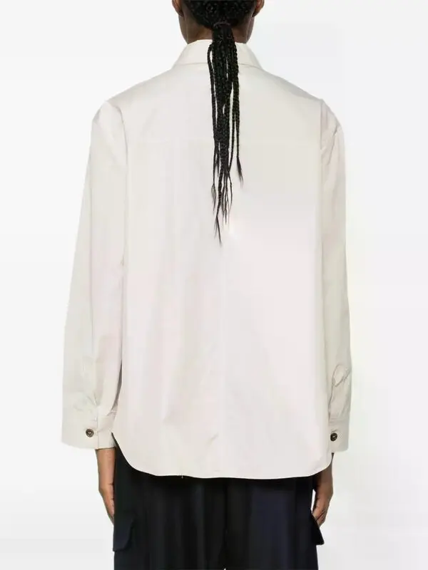 Max Mara Belli Long-sleeve Shirt - Neutrals