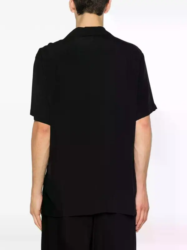 MARSEM Short-sleeve Camp-collar Shirt