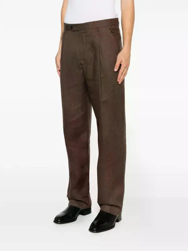 MARSEM Pleated Front Tailored Trousers