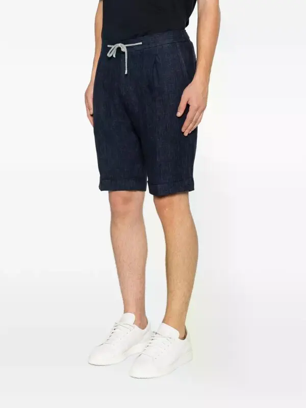 BARBA NAPOLI Capri Drawstring Deck Shorts