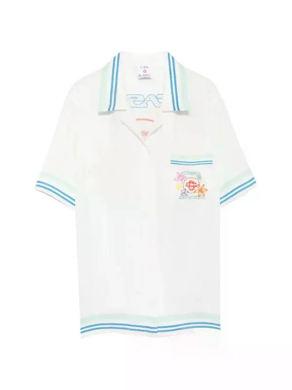 Casablanca Graphic Print Shirt - White