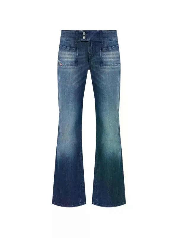 DIESEL® D-hush Flared-leg Jeans - Blue