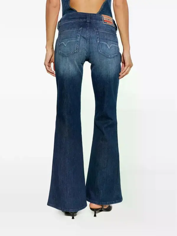 DIESEL® D-hush Flared-leg Jeans - Blue