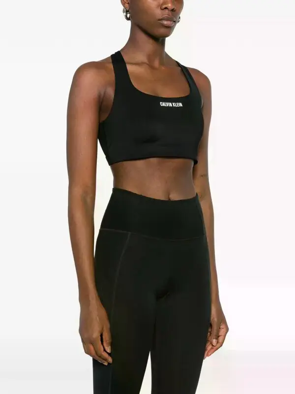 Calvin Klein Logo-print Sports Bra