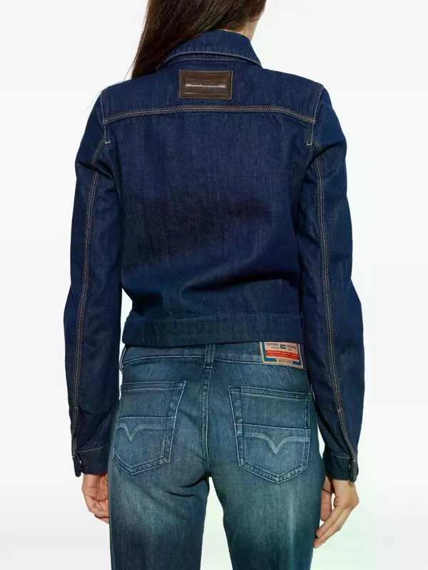 DIESEL® Logo-patch Denim Jacket