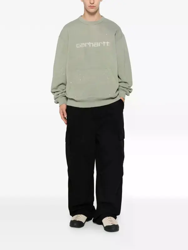 Carhartt Work In Progress Cargo Pants With Logo Patch