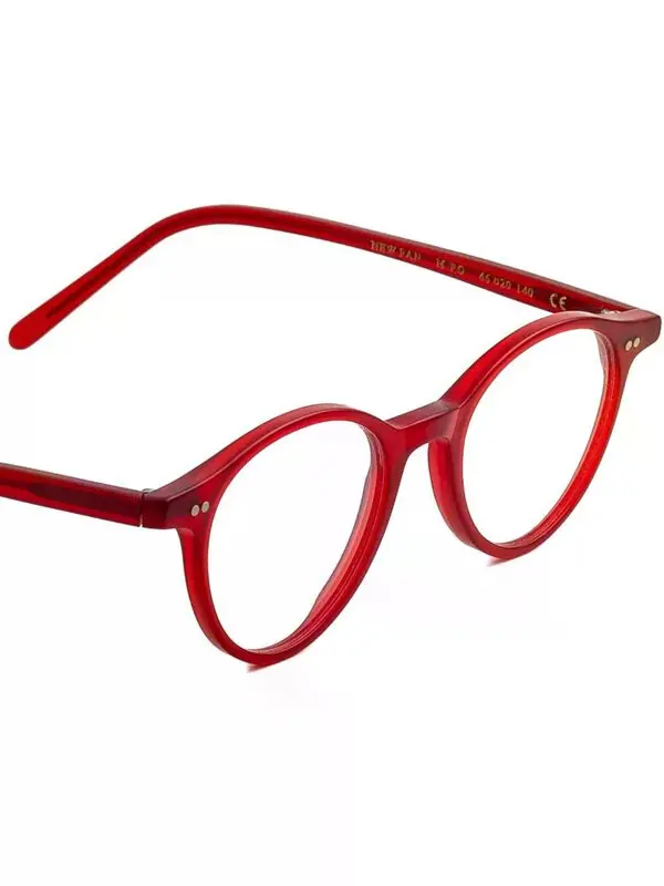 EPOS Round Frame Eyeglasses - Red