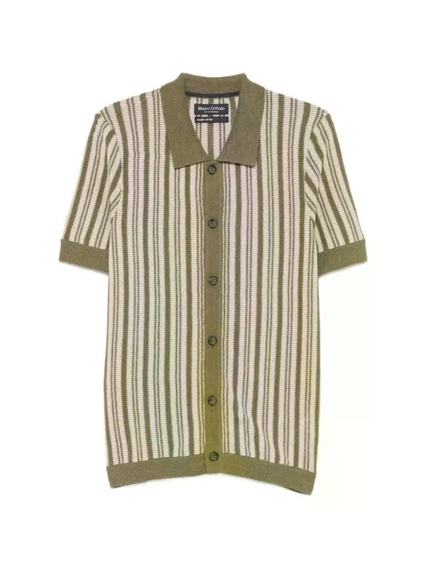 Marc O'polo Vertical-stripe Knit Shirt