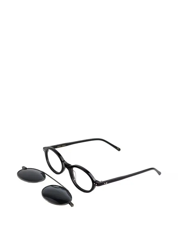 EPOS Zoe Round Frame Eyeglasses - Black