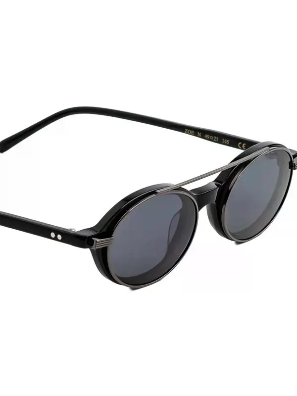 EPOS Zoe Round Frame Eyeglasses - Black