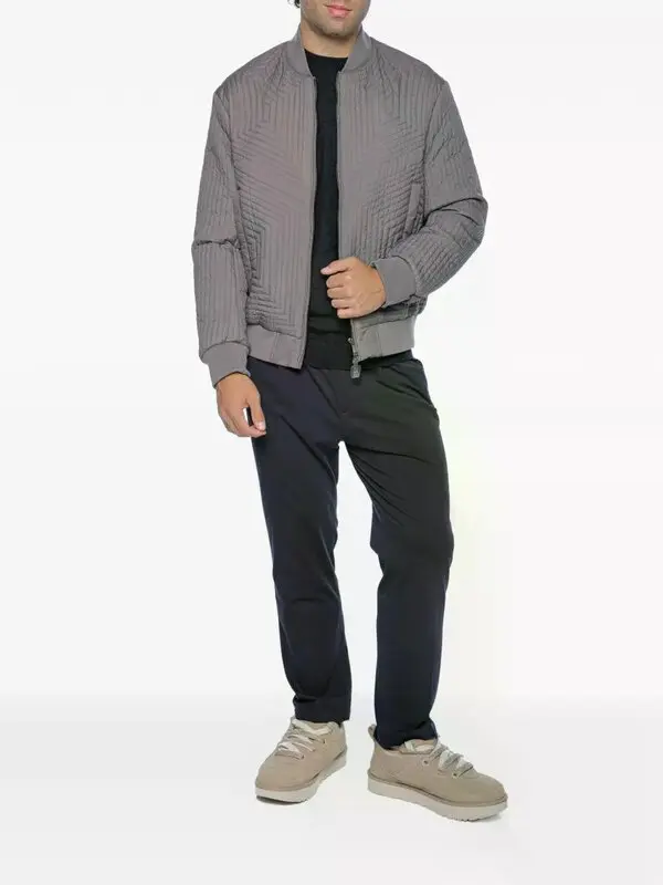 Armani Exchange Quilted Bomber Jacket