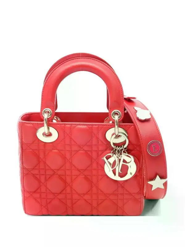 Dior Lady My Abcdior Bag - Red
