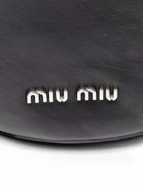 Miu Miu Eyelet-embellished Bucket Bag