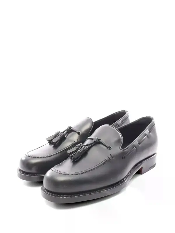 Hermès Tassel Leather Loafers