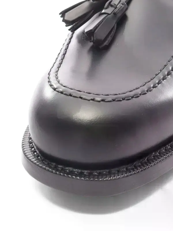 Hermès Tassel Leather Loafers