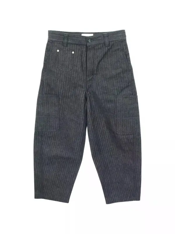 Givenchy Couture Seam Herringbone Cargo Pants