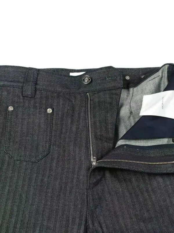 Givenchy Couture Seam Herringbone Cargo Pants