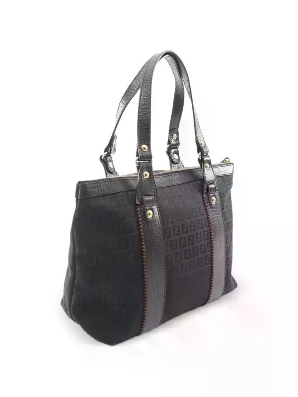 Fendi Zucchino Canvas Tote Bag