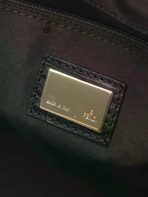 Fendi Zucchino Canvas Tote Bag