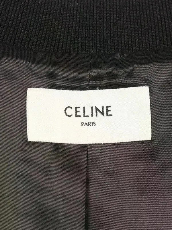 Celine 2010s Color-block Stadium Jacket