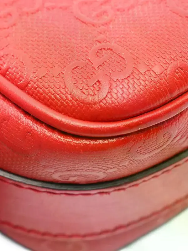 Gucci Diamante Leather Shoulder Bag