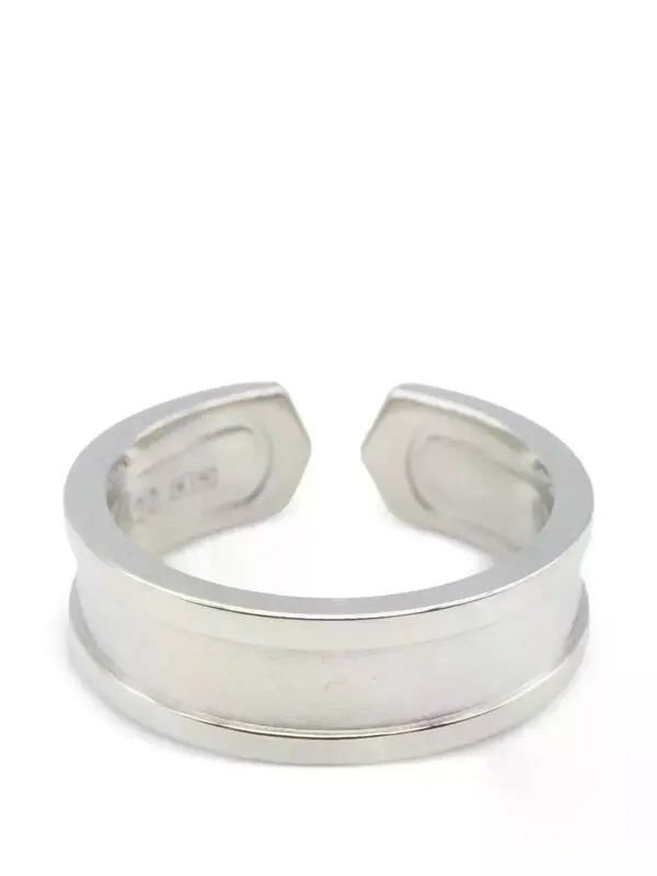 Cartier C2 Small Ring In White Gold - Silver