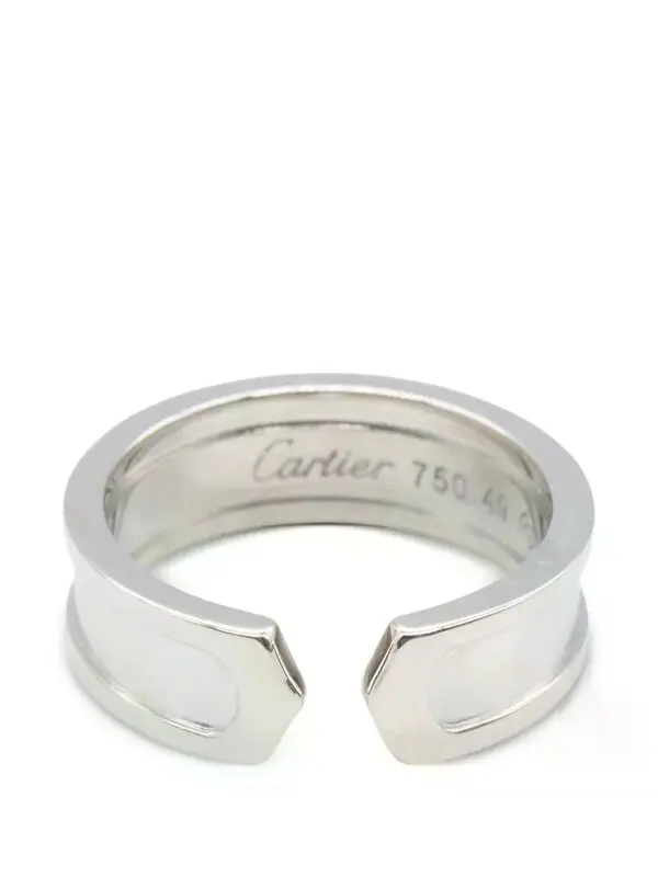 Cartier 2010s C2 Small Ring - Silver
