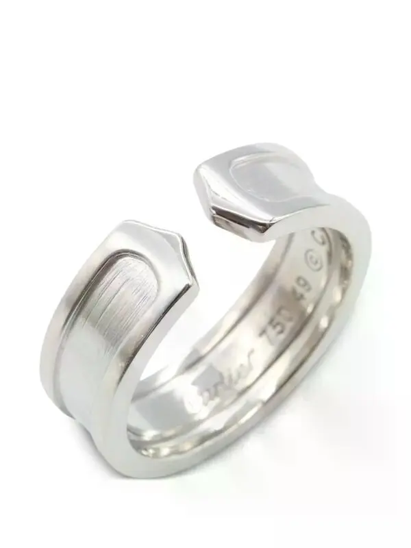 Cartier 2010s C2 Small Ring - Silver