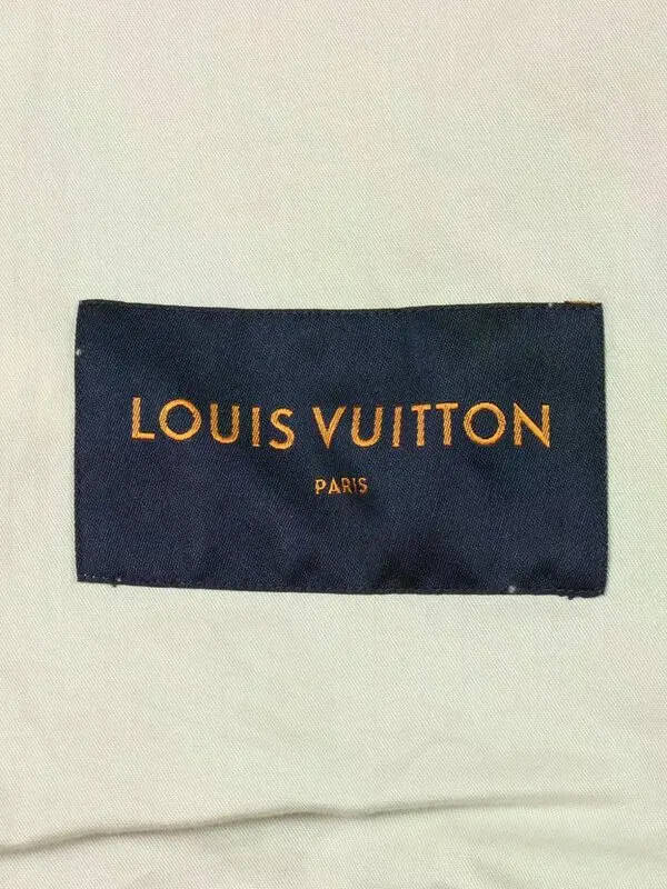 LOUIS VUITTON 2010s Runway Embroidered Floral Drawstring Hood Jacket