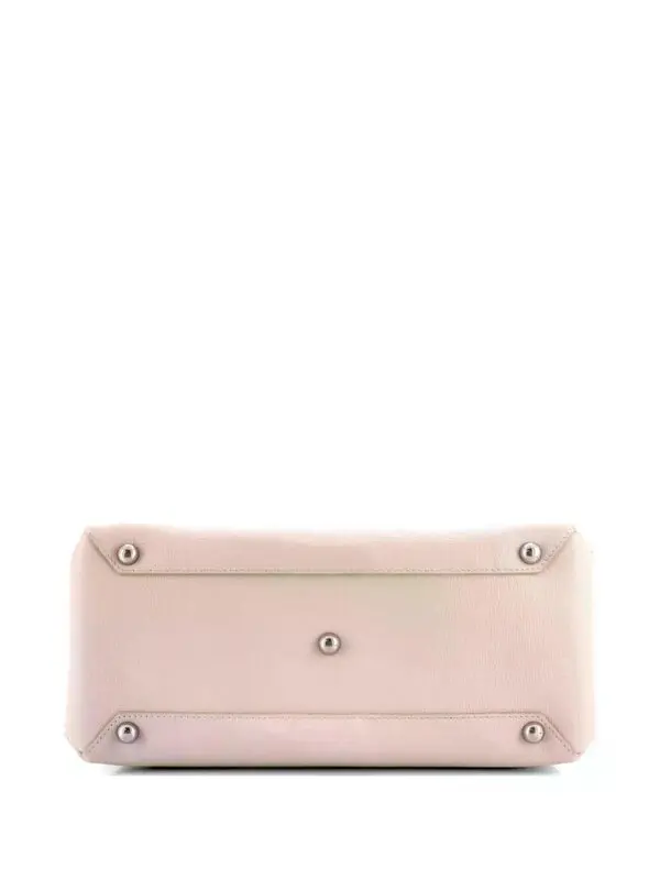 Burberry Banner Leather Medium Tote Bag