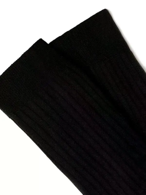 Sandro Ribbed Crew Socks