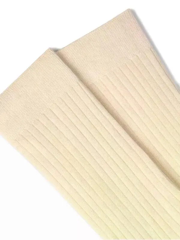 Sandro Ribbed Knit Crew Socks