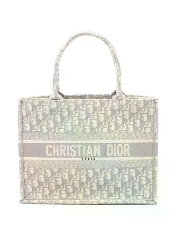 Dior Oblique Canvas Tote Bag