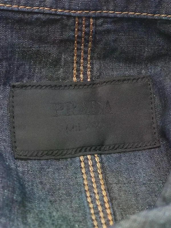 Prada 2020s Chambray Blouson Jacket