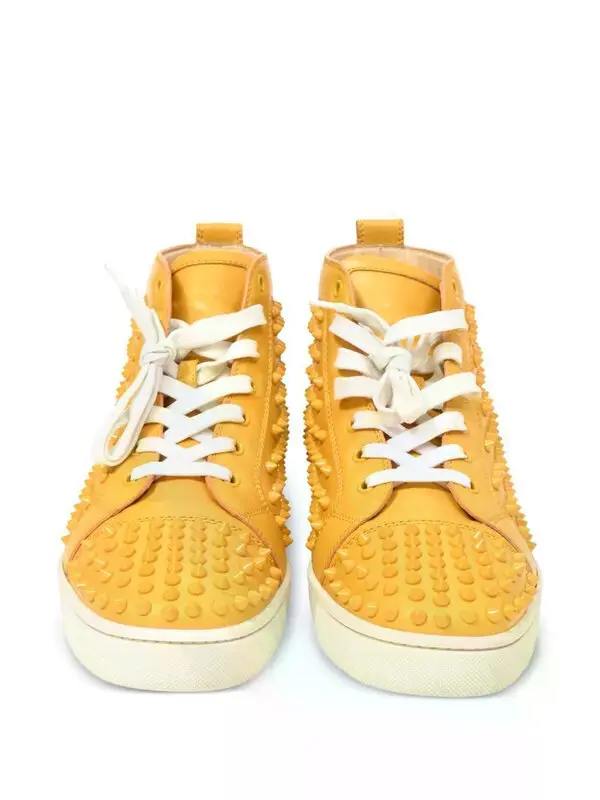 CHRISTIAN LOUBOUTIN Louis Spike High-top Sneakers