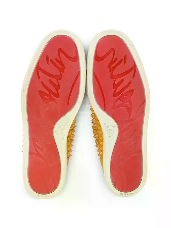 CHRISTIAN LOUBOUTIN Louis Spike High-top Sneakers