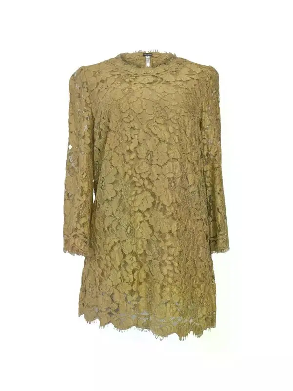 Dolce & Gabbana Corded Lace Tunic - Neutrals