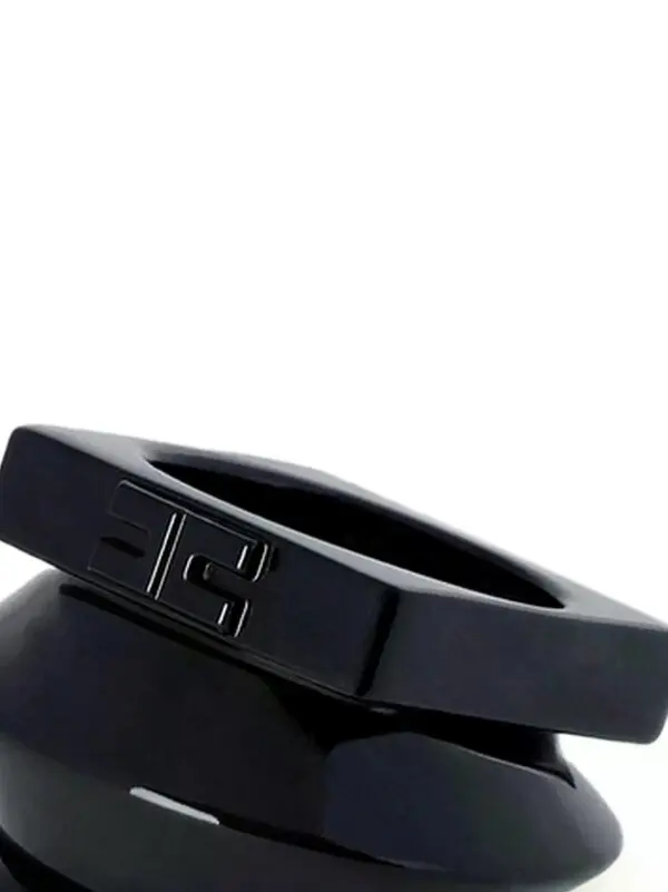 Elisabetta Franchi Stacked Geometric Ring
