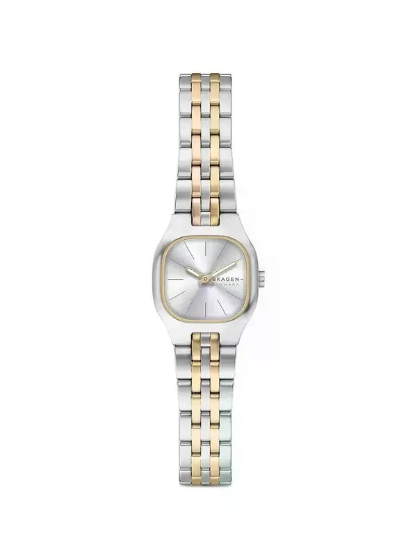 Skagen Mellem Two-tone Link Watch - Silver
