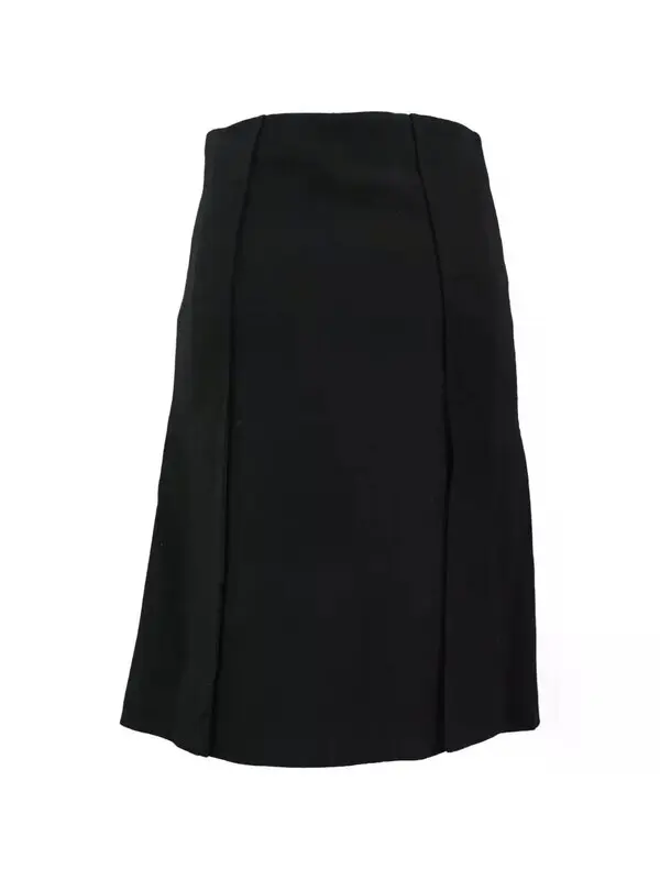 Proenza Schouler Panelled A-line Midi Skirt - Black
