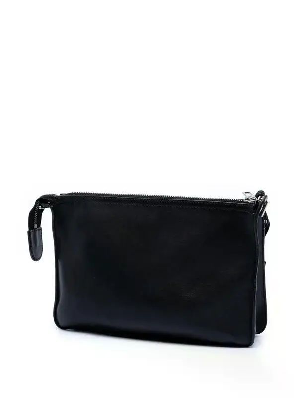 Celine 2011 Bicolor Leather Pocket Envelope Zip Crossbody Bag