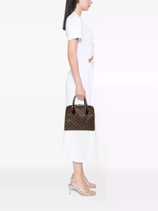 LOUIS VUITTON Damier Ebene Triana Handbag