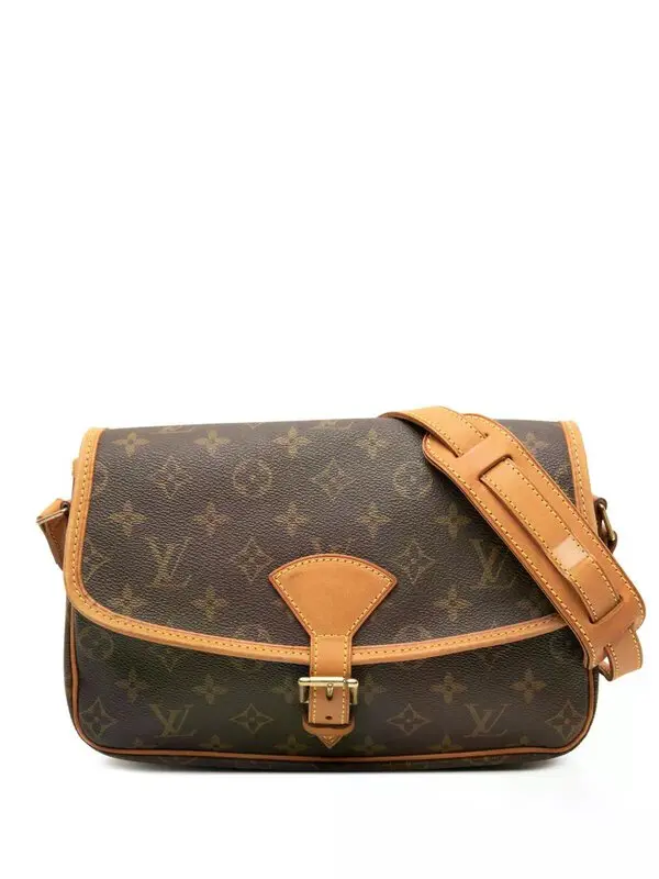 LOUIS VUITTON Monogram Canvas Sologne Crossbody Bag - Brown