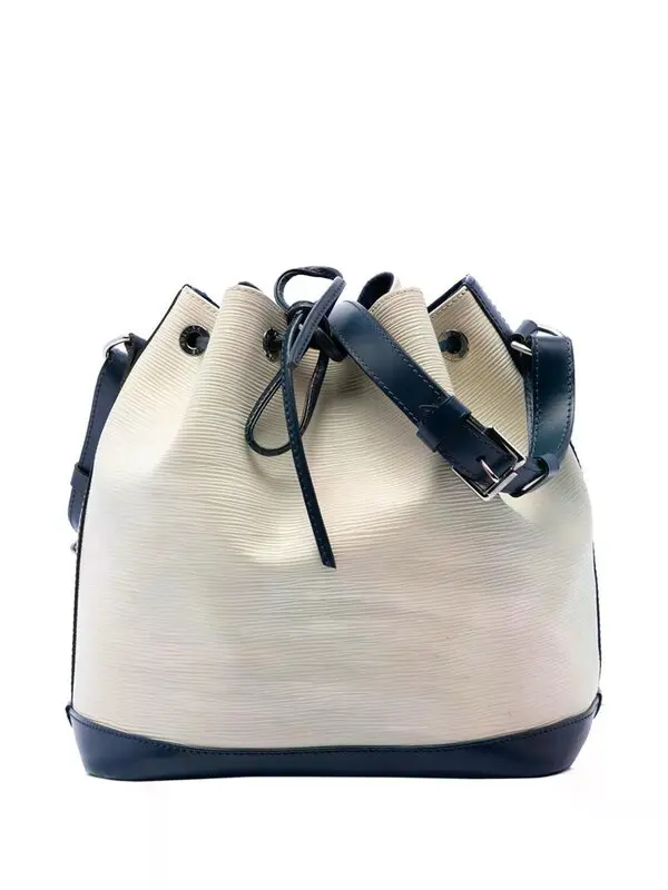LOUIS VUITTON Epi Bicolor Petit Noe Bucket Bag
