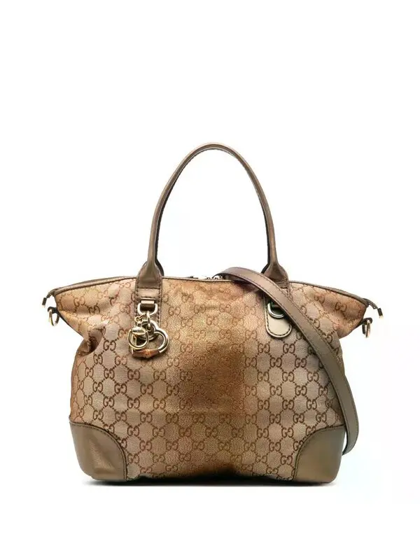 Gucci Lurex Gg Heart Bit Satchel