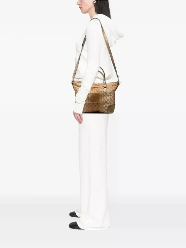 Gucci Lurex Gg Heart Bit Satchel