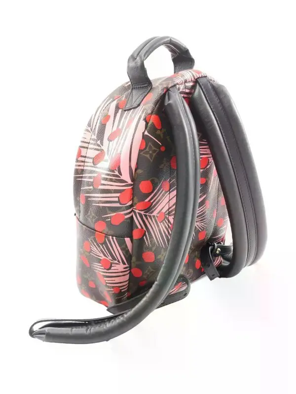 LOUIS VUITTON Monogram Jungle Dots Palm Springs Pm Backpack - Brown