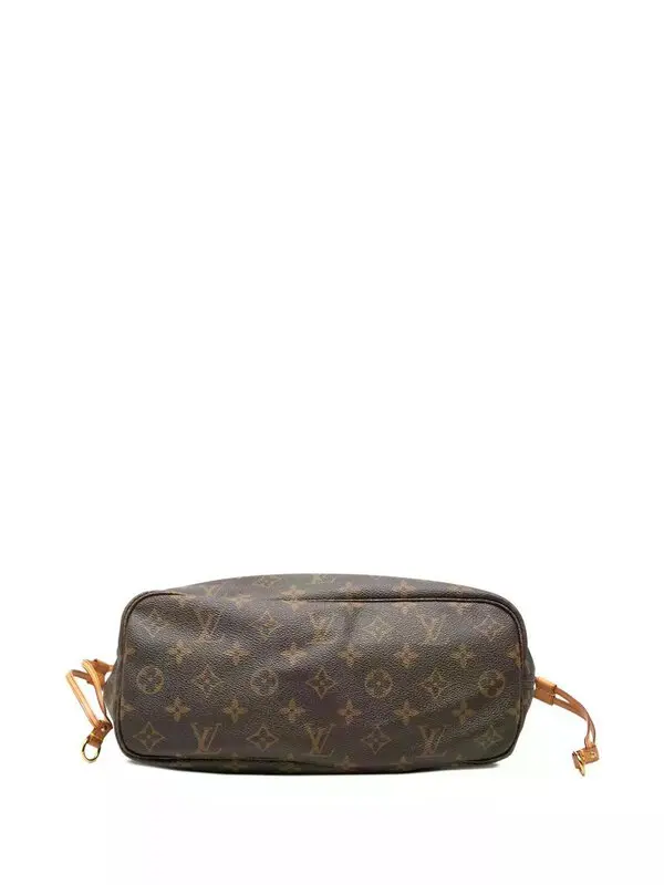 LOUIS VUITTON Monogram Neverfull Pm Tote Bag - Brown