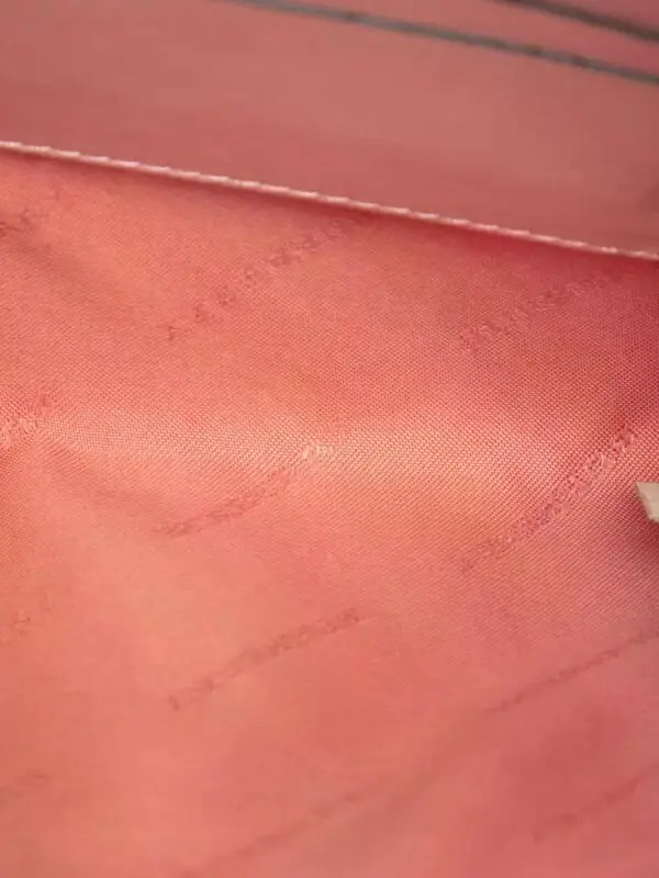 Burberry Scalloped Leather And Suede Crossbody Bag