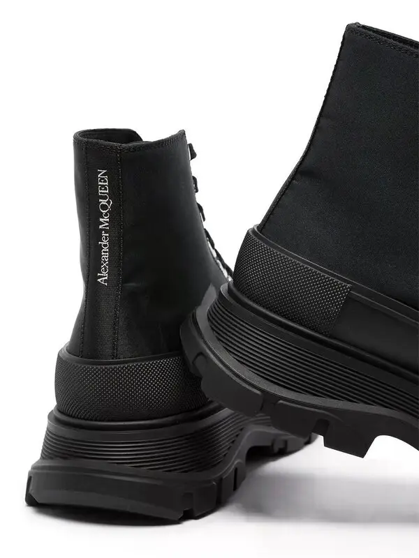 Alexander McQueen Tread Slick Lace-up Boots
